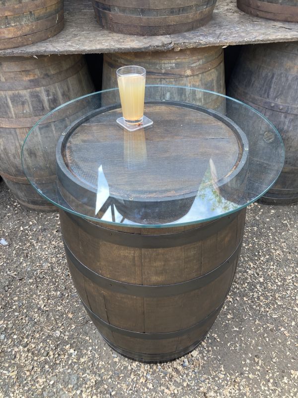 Rustic Barrel Table - Barrel Furniture • The Barrel Makers